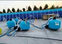 China Amusement Park PVC Tarpaulin Pool 60x40m Waterproof For Adults Children Use for sale