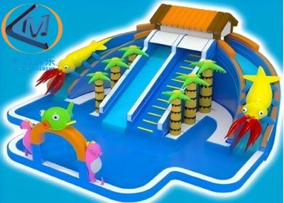 China Customized Movable Inflatable Water Park Slide Suitable For Outdoor for sale