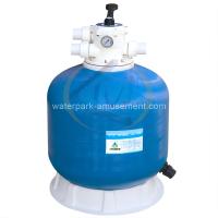 China Fiberglass Swimming Pool Equipment Sand Filter Top Mount 1.5/2.0 Inch Connection for sale