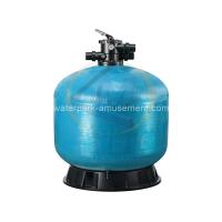 China Fiberglass Swimming Pool Equipment Sand Filter Top Mount 1.5/2.0 Inch Connection for sale