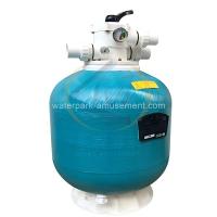 China Fiberglass Swimming Pool Equipment Sand Filter Top Mount 1.5/2.0 Inch Connection for sale