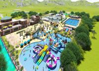 China 2D/3D Water Park Design Comprehensive With Various Site Dimension for sale