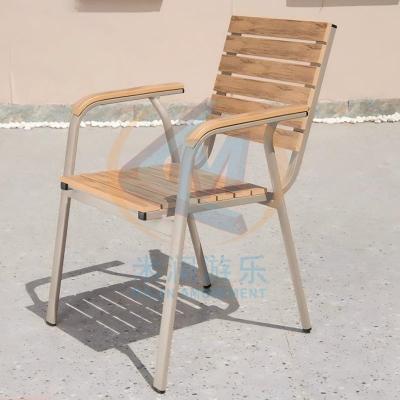 China Aluminum Frame Plywood Outdoor Leisure Chair  For Backyard for sale