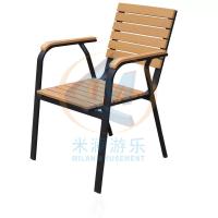 China Aluminum Frame Plywood Outdoor Leisure Chair  For Backyard for sale