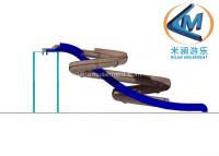 China Funny Body Water Slide Swimming Pool With Water Slide for sale