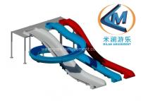 China Indoor/Outdoor Big Water Slide Combination Water Slide for sale