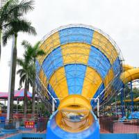 China Custom Multi-Color Tornado Slide for Commercial Water Parks for sale