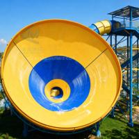 China Custom Multi-Color Tornado Slide for Commercial Water Parks for sale