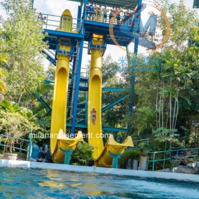China High-Strength Fiberglass Water Slide – Aqua Park Pool Attraction for Private & Commercial Use for sale