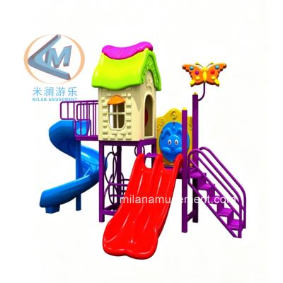China Durable Outdoor Playground Equipment Designed for Small Kids-Easy Assembly&Custom Options for Public Settings for sale