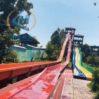 China Classic Wave Racing Slide – Multi-Track Water Slide for Water Parks for sale