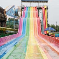 China Classic Wave Racing Slide – Multi-Track Water Slide for Water Parks for sale