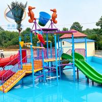 China Kids Water Play House-Water Amusement Park Equipment Designed for Outdoor Water Parks，Resorts and Aquatic Centers for sale