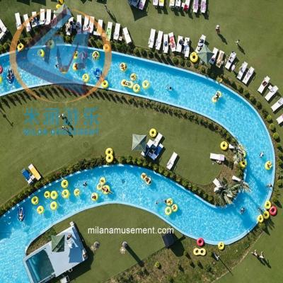 China Outdoor S-Curve Lazy River – Resort-Style Water Drift Pool System for Commercial Use for sale