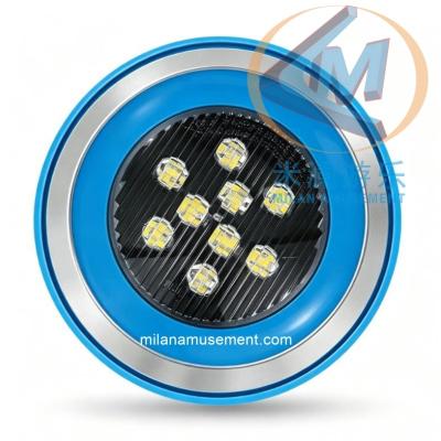 China Waterproof LED Pool Wall Light – Stainless Steel Underwater Lamp for Swimming Pools & Water Parks for sale