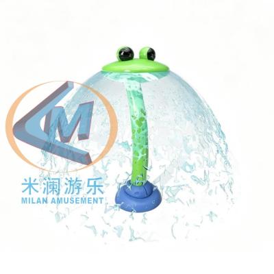 China Frog Water Spray with Umbrella Water Effect-Suitable for Kids Water Splash Pad for sale
