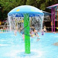 China Frog Water Spray with Umbrella Water Effect-Suitable for Kids Water Splash Pad for sale
