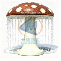 China Custom Mushroom Water Spray – FRP Splash Pad Fountain for Commercial & Private Use for sale