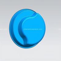 China Fiberglass Residential Outdoor Pool One-Piece Pool for sale