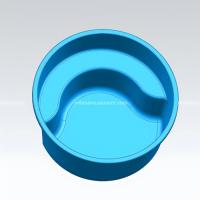 China Custom Size Integrated Fiberglass Swimming Pool For Outdoor for sale