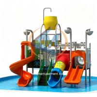 China CE Certified Castle Theme Kids Playground – Multi Water Slide Combo Design for Water Park & Private Settings for sale