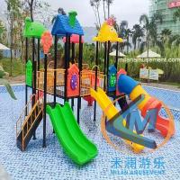China Animal Theme In-Pool Water House – CE Certified Customizable Multi-Water Slide Playground for Kids for sale