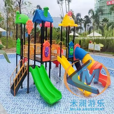 China Animal Theme In-Pool Water House – CE Certified Customizable Multi-Water Slide Playground for Kids for sale