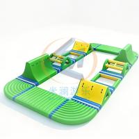 China Commercial Metal Frame Pool – Heavy-Duty Steel Frame with Inflatable Park for Water Park & Amusement for sale