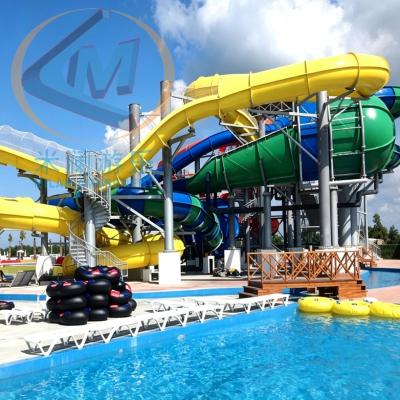 China CE Certified Rattlesnake Water Slide & Complete Water Park Design – Full Turnkey Solution with Accessories for sale