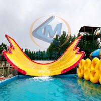 China High-Capacity Pendulum Water Slide – U-Shaped Water Slide for Multi-Rider Interaction Design for Water Parks for sale