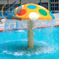 China Custom Mushroom Spray – Colorful In-Pool Water Feature for Kids Splash Pools & Aquatic Park for sale