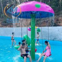 China Custom Water Swing – Multi-Seat Mushroom Swing for Kids Splash Pools & Aquatic Parks for sale