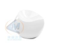 China Fiberglass Apple-Shaped Ball Chair – Seating for Mall Leisure Areas for sale