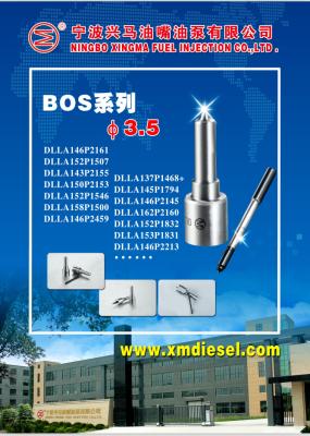 China Bosch Injector Nozzles , Cummins Isbe - EU4 DLLA143P2155 , 0445120161 , 0433172155 for sale