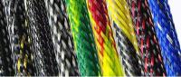 China Decorative Braided Wrap Coloured Monofilament 0.1-0.68mm 10-48 % Elongation for sale