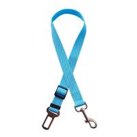 China Heat Setting Stable PET Monofilament Yarn Cat Dog Seat Belt 10%-25% Elongation for sale