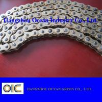 China Greased Lubrication and 9.53 Mm Outer Width O-Ring Motorcycle Chains for Your Requirements for sale