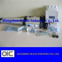 China Galvanized Steel Sliding Gate Hardware with Lockable Latch for sale