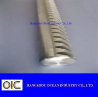 China White Zinc Plated CNC Steel Gear Rack for sale