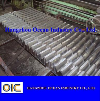 China 30000 Units Processing Gear Racks with Straight Tooth Profile and Hobbing Ability for sale