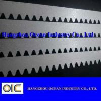China Zinc Plated Galvanized Steel Gear Rack for sale