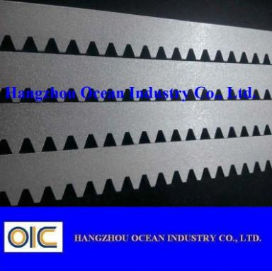 China Zinc Plated Galvanized Steel Gear Rack for sale