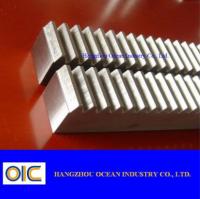 China CNC Machined Steel Gear Rack for sale
