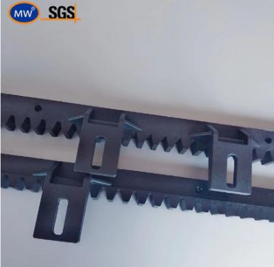 China Professional Manufacture Black Nylon Plastic Gear Rack for sale