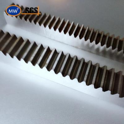 China Factory Price Galvanized Steel Sliding Door Gear Rack in 1m Length for sale