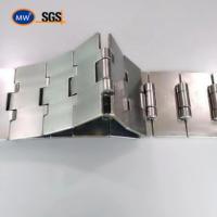 China Hot Sale Stainless Steel Table Top Chain for Can/Food Container Transferring Food Drink Transmission Conveyor for sale