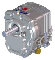 China Cast Iron Gearbox Reducer Horizontal Mounting Position Output Torque 500 Nm Suitable for Various Mechanical Applications for sale