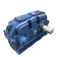 China Cast Iron Gearbox Reducer Horizontal Mounting Position Output Torque 500 Nm Suitable for Various Mechanical Applications for sale