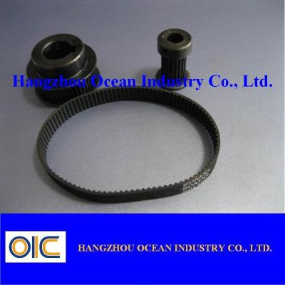 China 1000 Lb Tensile Strength Black Rubber Power Transmission Belt for sale