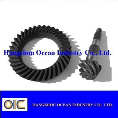 China Crown Wheel and Pinion with Blacken surface for sale